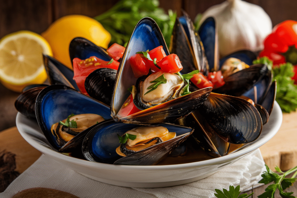 Mussels with Tomatoes and Garlic That Taste Like a $40 Dinner (But Take ...